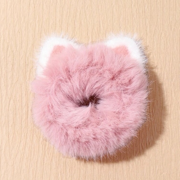Kathrono | Accessories | Super Adorable Fuzzy Fluffy Pastel Kitty Cat ...
